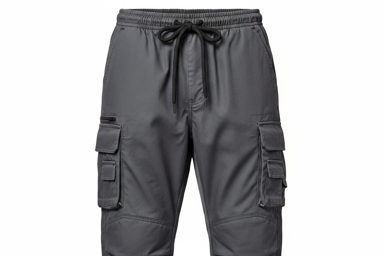 Mens Cargo Combat Work Tracksuit Jogging Bottoms - FNT WorkWear